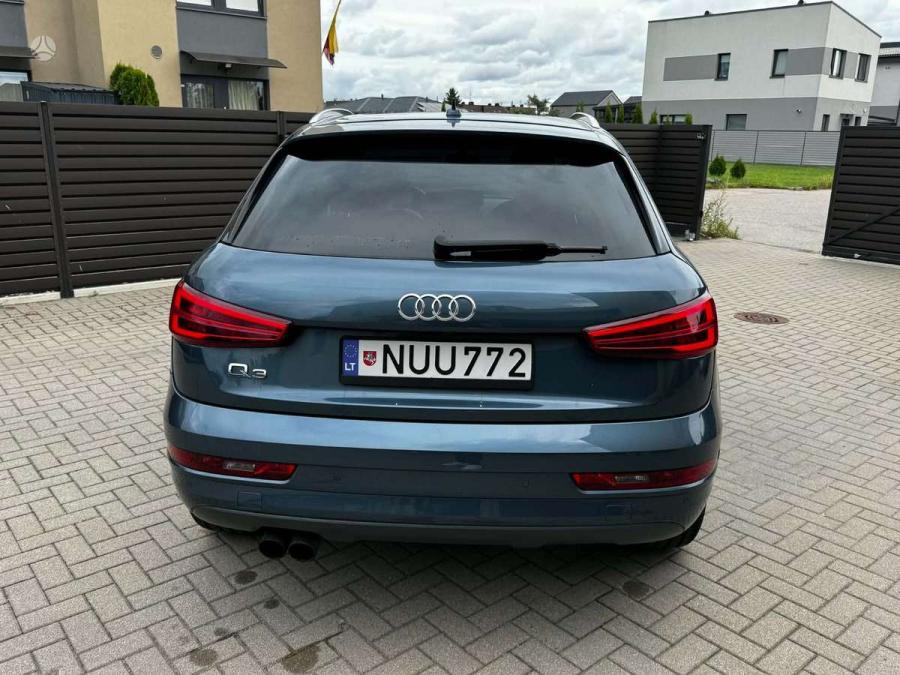 Zils Audi Q3 2018 Kauņa, ar dzinēja tilpumu 1.98 L un nobraukumu 119 tūkst. km par 15450 €, foto 9 vietnē AUTOMOTO.COM.LV
