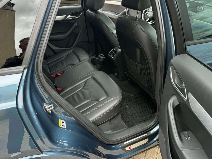 Zils Audi Q3 2018 Kauņa, ar dzinēja tilpumu 1.98 L un nobraukumu 119 tūkst. km par 15450 €, foto 24 vietnē AUTOMOTO.COM.LV