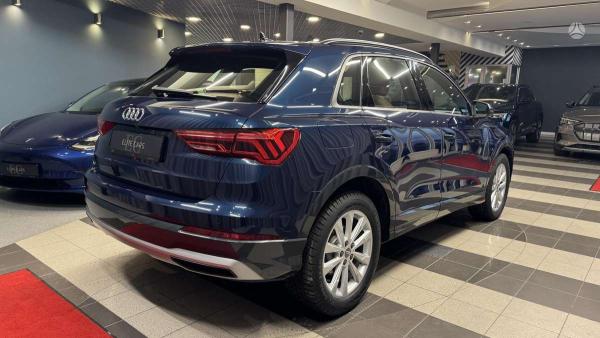 Blue Audi Q3 2019 in Riga, with an engine capacity of 1.40 L and mileage of 62 thousand km for 23900 €, photo 6 on AUTOMOTO.COM.LV