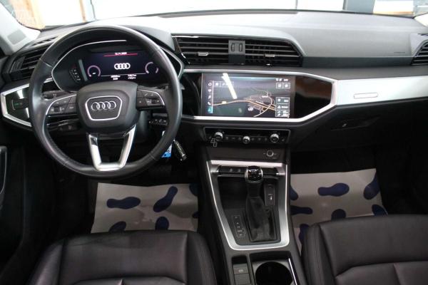 Zils Audi Q3 2019 Kauņa, ar dzinēja tilpumu 2.00 L un nobraukumu 43 tūkst. km par 32690 €, foto 9 vietnē AUTOMOTO.COM.LV