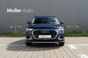 Blue Audi Q3 2019 in Vilnius, with an engine capacity of 1.50 L and mileage of 99 thousand km for 21500 €, photo 3 on AUTOMOTO.COM.LV
