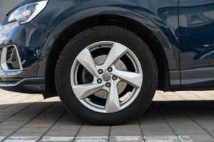 Blue Audi Q3 2019 in Vilnius, with an engine capacity of 1.50 L and mileage of 99 thousand km for 21500 €, photo 5 on AUTOMOTO.COM.LV