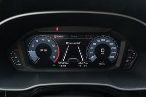 Blue Audi Q3 2019 in Vilnius, with an engine capacity of 1.50 L and mileage of 99 thousand km for 21500 €, photo 14 on AUTOMOTO.COM.LV