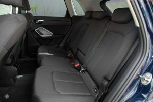 Blue Audi Q3 2019 in Vilnius, with an engine capacity of 1.50 L and mileage of 99 thousand km for 21500 €, photo 10 on AUTOMOTO.COM.LV