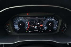 Blue Audi Q3 2019 in Vilnius, with an engine capacity of 1.50 L and mileage of 99 thousand km for 21500 €, photo 15 on AUTOMOTO.COM.LV