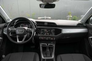 Blue Audi Q3 2019 in Vilnius, with an engine capacity of 1.50 L and mileage of 99 thousand km for 21500 €, photo 16 on AUTOMOTO.COM.LV