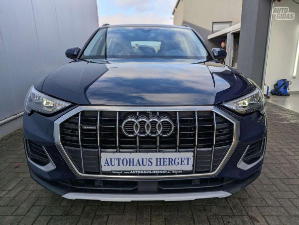 Blue Audi Q3 2020 in Kaunas, with an engine capacity of 2.00 L and mileage of 69 thousand km for 28570 €, photo 2 on AUTOMOTO.COM.LV