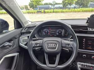 Blue Audi Q3 2020 in Riga, with an engine capacity of 1.40 L and mileage of 59 thousand km for 25000 €, photo 7 on AUTOMOTO.COM.LV