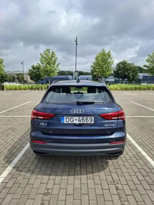 Blue Audi Q3 2020 in Riga, with an engine capacity of 1.40 L and mileage of 60 thousand km for 23000 €, photo 4 on AUTOMOTO.COM.LV