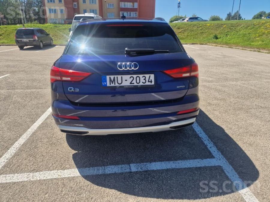 Zils Audi Q3 2021 Madona, ar dzinēja tilpumu 2.00 L un nobraukumu 96 tūkst. km par 28000 €, foto 6 vietnē AUTOMOTO.COM.LV