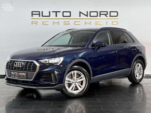 Blue Audi Q3 2021 in Kaunas, with an engine capacity of 2.00 L and mileage of 78 thousand km for 29019 €, photo 1 on AUTOMOTO.COM.LV