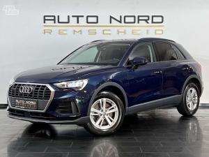 Blue Audi Q3 2021 in Kaunas, with an engine capacity of 2.00 L and mileage of 78 thousand km for 29019 €, photo  on AUTOMOTO.COM.LV