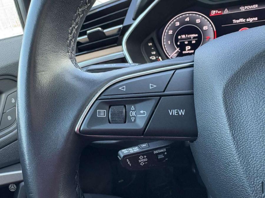 Zils Audi Q3 2021 Viļņa, ar dzinēja tilpumu 1.40 L un nobraukumu 177 tūkst. km par 25500 €, foto 7 vietnē AUTOMOTO.COM.LV
