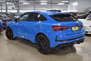 Zils Audi Q3 2021 Rīga, ar dzinēja tilpumu 2.50 L un nobraukumu 34 tūkst. km par 37900 €, foto 3 vietnē AUTOMOTO.COM.LV