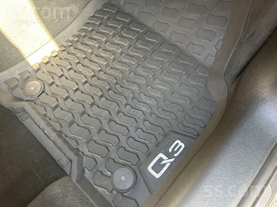 Blue Audi Q3 2021 in Riga, with an engine capacity of 1.50 L and mileage of 59 thousand km for 29990 €, photo 9 on AUTOMOTO.COM.LV