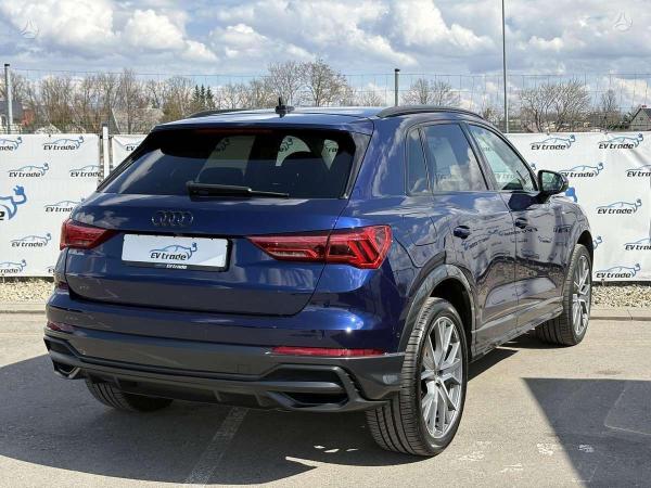 Blue Audi Q3 2021 in Vilnius, with an engine capacity of 1.40 L and mileage of 177 thousand km for 24999 €, photo 2 on AUTOMOTO.COM.LV