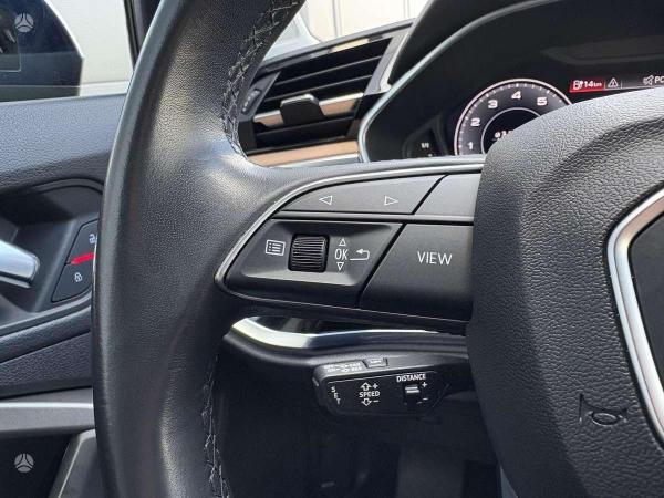 Blue Audi Q3 2021 in Vilnius, with an engine capacity of 1.40 L and mileage of 177 thousand km for 24999 €, photo 7 on AUTOMOTO.COM.LV