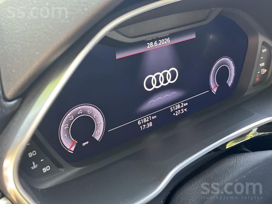 Zils Audi Q3 2021 Rīga, ar dzinēja tilpumu 1.50 L un nobraukumu 62 tūkst. km par 27500 €, foto 6 vietnē AUTOMOTO.COM.LV