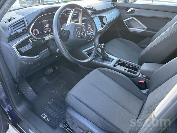 Синий Ауди Ку3 2021 в Рига, объемом двигателя 1.50 л и пробегом 62 тыс. км за 27500 €, фото 7 на AUTOMOTO.COM.LV