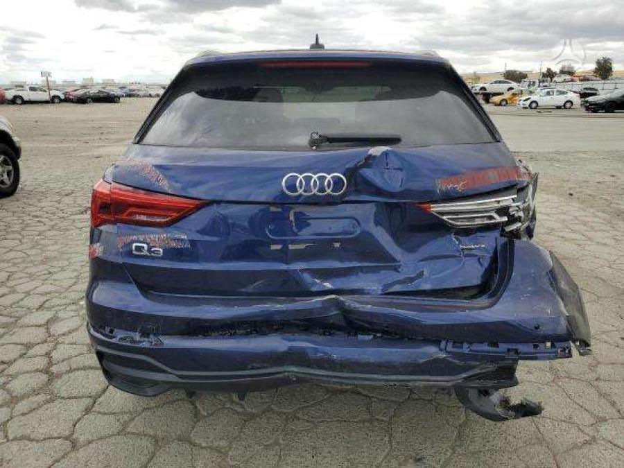 Zils Audi Q3 2021 Klaipėda, ar dzinēja tilpumu 2.00 L un nobraukumu 15 tūkst. km par 15999 €, foto 7 vietnē AUTOMOTO.COM.LV