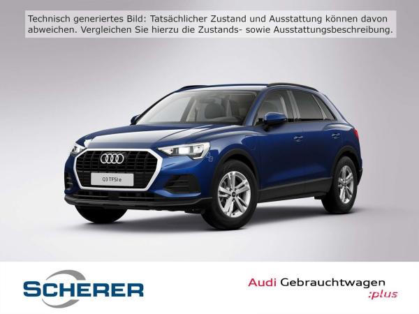 Zils Audi Q3 2022 Kauņa, ar dzinēja tilpumu 1.40 L un nobraukumu 62 tūkst. km par 31114 €, foto 1 vietnē AUTOMOTO.COM.LV