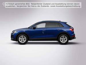Zils Audi Q3 2022 Kauņa, ar dzinēja tilpumu 1.40 L un nobraukumu 62 tūkst. km par 31114 €, foto 2 vietnē AUTOMOTO.COM.LV