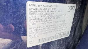 Zils Audi Q3 2022 Ukmergė, ar dzinēja tilpumu 1.97 L un nobraukumu 71 tūkst. km par 11399 €, foto 14 vietnē AUTOMOTO.COM.LV