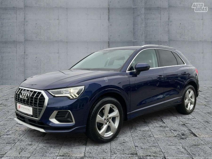 Blue Audi Q3 2023 in Kaunas, with an engine capacity of 1.50 L and mileage of 60 thousand km for 32622 €, photo 2 on AUTOMOTO.COM.LV