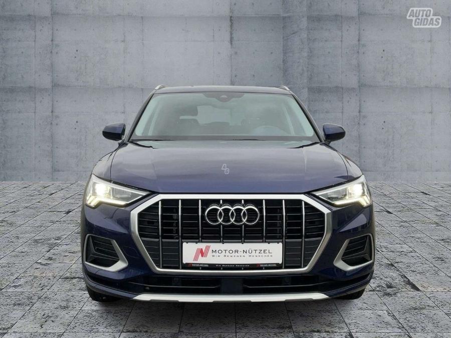 Blue Audi Q3 2023 in Kaunas, with an engine capacity of 1.50 L and mileage of 60 thousand km for 32622 €, photo 3 on AUTOMOTO.COM.LV