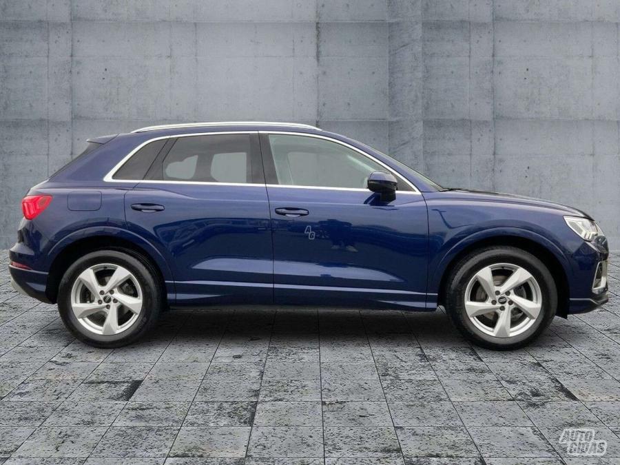 Blue Audi Q3 2023 in Kaunas, with an engine capacity of 1.50 L and mileage of 60 thousand km for 32622 €, photo 7 on AUTOMOTO.COM.LV