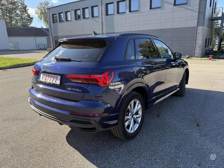 Zils Audi Q3 2023 Ukmergė, ar dzinēja tilpumu 1.40 L un nobraukumu 170 tūkst. km par 22000 €, foto 3 vietnē AUTOMOTO.COM.LV
