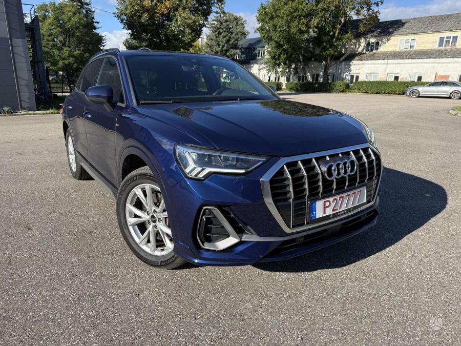 Zils Audi Q3 2023 Ukmergė, ar dzinēja tilpumu 1.40 L un nobraukumu 170 tūkst. km par 22000 €, foto 4 vietnē AUTOMOTO.COM.LV