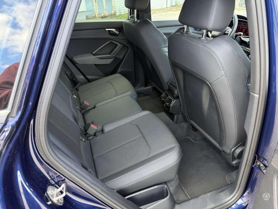 Zils Audi Q3 2023 Ukmergė, ar dzinēja tilpumu 1.40 L un nobraukumu 170 tūkst. km par 22000 €, foto 13 vietnē AUTOMOTO.COM.LV