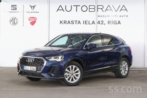 Синий Ауди Ку3 2025 в Рига, объемом двигателя 1.50 л и пробегом 6 тыс. км за 36600 €, фото  на AUTOMOTO.COM.LV
