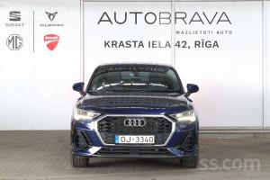 Синий Ауди Ку3 2025 в Рига, объемом двигателя 1.50 л и пробегом 6 тыс. км за 36600 €, фото 3 на AUTOMOTO.COM.LV
