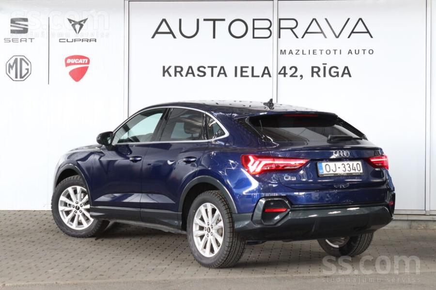 Синий Ауди Ку3 2025 в Рига, объемом двигателя 1.50 л и пробегом 6 тыс. км за 36600 €, фото 9 на AUTOMOTO.COM.LV