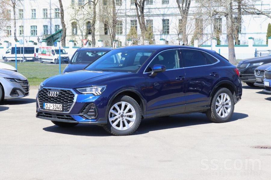 Синий Ауди Ку3 2025 в Рига, объемом двигателя 1.50 л и пробегом 6 тыс. км за 36600 €, фото 30 на AUTOMOTO.COM.LV
