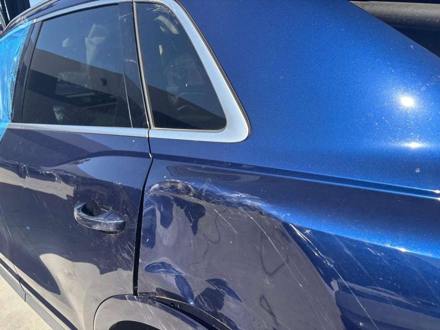 Blue Audi Q3 2025 in Ukmerge, with an engine capacity of 1.98 L and mileage of 46 thousand km for 12999 €, photo 8 on AUTOMOTO.COM.LV