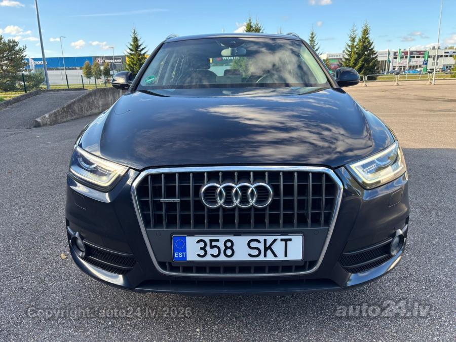 Blue Audi Q3 2015 in Paide, with an engine capacity of 2.00 L and mileage of 273 thousand km for 10990 €, photo 3 on AUTOMOTO.COM.LV