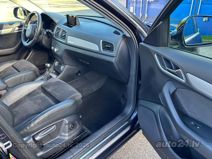 Blue Audi Q3 2015 in Paide, with an engine capacity of 2.00 L and mileage of 273 thousand km for 10990 €, photo 10 on AUTOMOTO.COM.LV