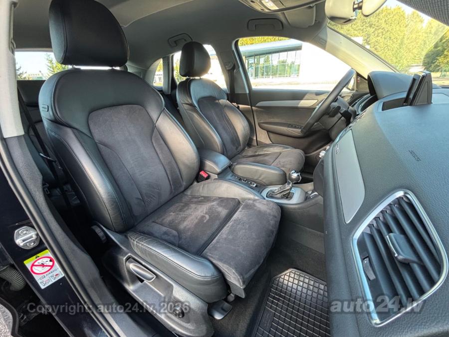 Blue Audi Q3 2015 in Paide, with an engine capacity of 2.00 L and mileage of 273 thousand km for 10990 €, photo 11 on AUTOMOTO.COM.LV