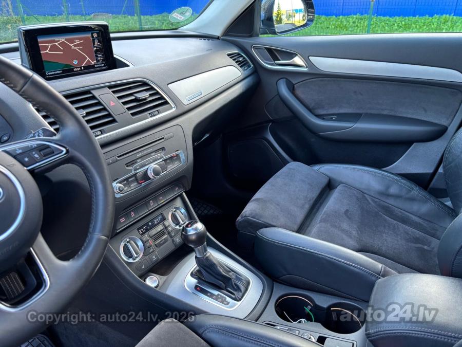 Blue Audi Q3 2015 in Paide, with an engine capacity of 2.00 L and mileage of 273 thousand km for 10990 €, photo 13 on AUTOMOTO.COM.LV