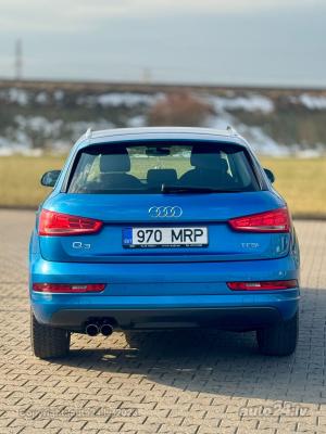 Blue Audi Q3 2018 in Tallinn, with an engine capacity of 1.40 L and mileage of 125 thousand km for 15600 €, photo 3 on AUTOMOTO.COM.LV