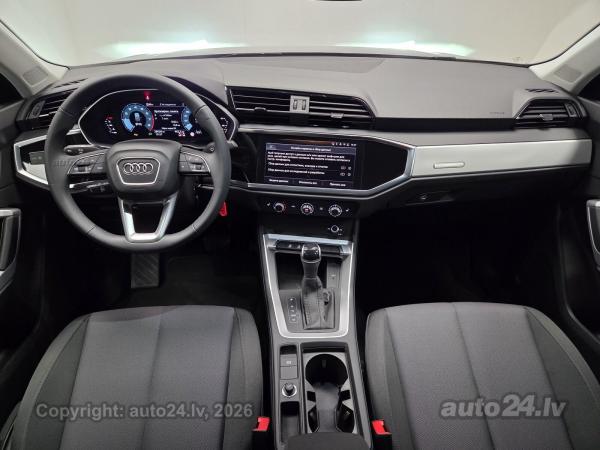 Zils Audi Q3 2024 Tallina, ar dzinēja tilpumu 1.50 L un nobraukumu 29 tūkst. km par 29900 €, foto 8 vietnē AUTOMOTO.COM.LV