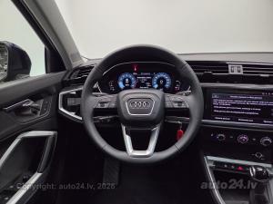 Blue Audi Q3 2024 in Tallinn, with an engine capacity of 1.50 L and mileage of 29 thousand km for 29900 €, photo 15 on AUTOMOTO.COM.LV