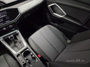Blue Audi Q3 2024 in Tallinn, with an engine capacity of 1.50 L and mileage of 29 thousand km for 29900 €, photo 17 on AUTOMOTO.COM.LV