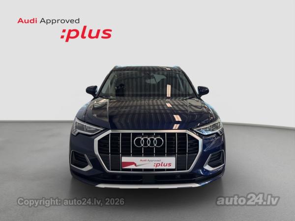 Audi Q3 2025 Tallina vietnē Zils Audi Q3 2025 Tallina, ar dzinēja tilpumu 1.50 L un nobraukumu 27 tūkst. km par 32900 €, foto 5 vietnē AUTOMOTO.COM.LV