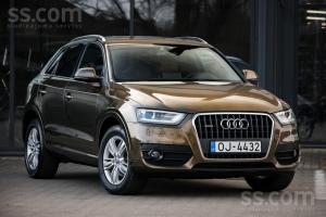 Brown Audi Q3 2011 in Jelgava, with an engine capacity of 2.00 L and mileage of 0 thousand km for 11990 €, photo 5 on AUTOMOTO.COM.LV