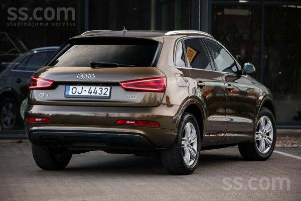 Brown Audi Q3 2011 in Jelgava, with an engine capacity of 2.00 L and mileage of 0 thousand km for 11990 €, photo 6 on AUTOMOTO.COM.LV