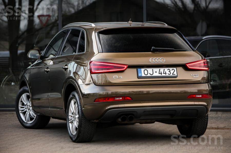 Brown Audi Q3 2011 in Jelgava, with an engine capacity of 2.00 L and mileage of 0 thousand km for 11990 €, photo 8 on AUTOMOTO.COM.LV